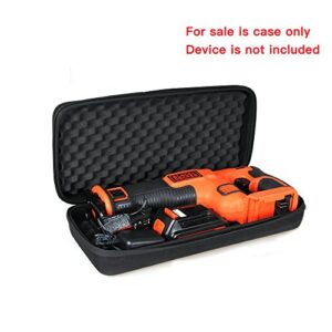 Hermitshell Hard EVA Travel Case fits BLACK+DECKER BDCR20B 20V LITHIUM MAX Lithium Reciprocating Saw