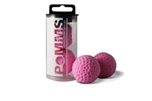 pomms pink practice earplugs, pink, horse