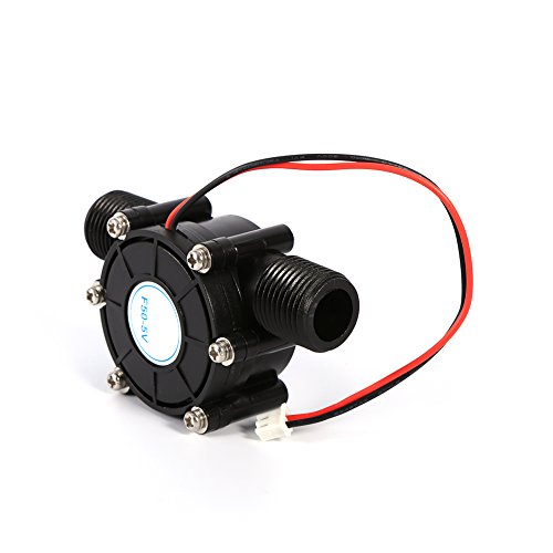 10W Water Turbine Generator, Micro Hydro Generator Micro Hydroelectric Power Generator DIY LED Power Charging Tool DC 5V