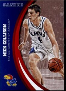 2016 panini collegiate team set card #41 nick collison kansas university