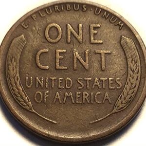 1928 P Lincoln Wheat Cent Penny Seller Very Good