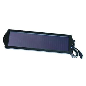 Nature Power 1.5W Solar 12V Battery Maintainer,Black