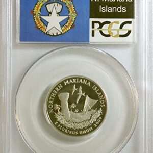 2009 S Northern Mariana Islands Territorial Quarter PCGS PR-70