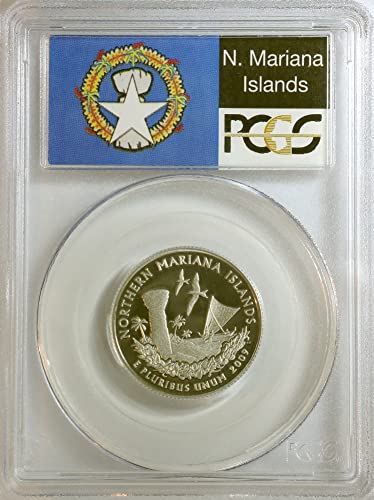 2009 S Northern Mariana Islands Territorial Quarter PCGS PR-70