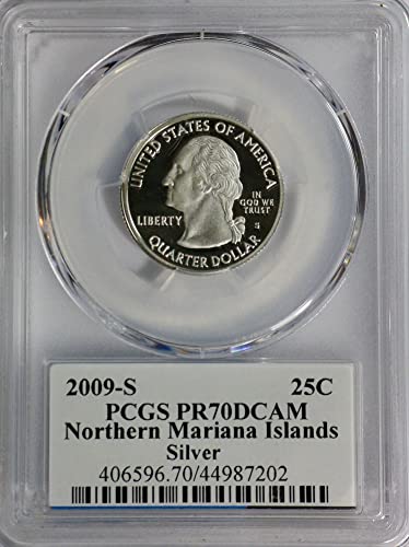 2009 S Northern Mariana Islands Territorial Quarter PCGS PR-70