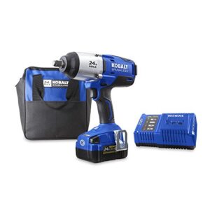 kobalt 24-volt max-volt 1/2-in drive cordless impact wrench (item #672825)