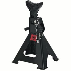 chicago pneumatic p82030 - jack stands - 3 ton, black - pair