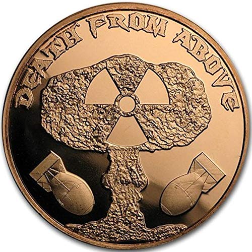 1 oz .999 Pure Copper Round/Challenge Coin (Death from Above)