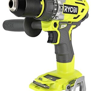 Ryobi P1813 One+ 18V Lithium Ion 750 Inch Pound Cordless Hammer Drill Power Tool Kit (Includes Battery Charger and Bag)