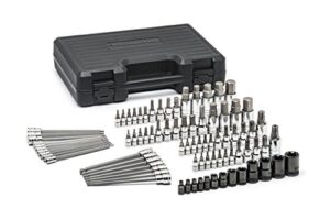 gearwrench 84 pc. master sae/metric hex and torx bit socket set - 80742