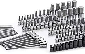 GEARWRENCH 84 Pc. Master SAE/Metric Hex And Torx Bit Socket Set - 80742