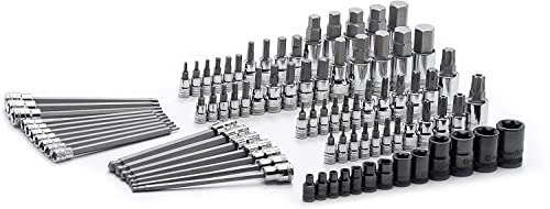 GEARWRENCH 84 Pc. Master SAE/Metric Hex And Torx Bit Socket Set - 80742