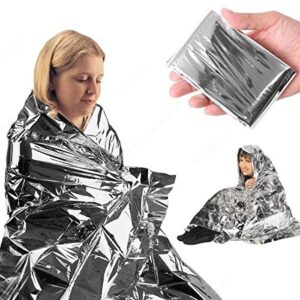 HealthyLine - Thermal Foil Sauna Blanket (Pack of 50 pcs) - for Detox & Weight Loss, Far Infrared Therapy, Survival and Preparedness - Retains up to 97% of Body Heat - 64in x 84in Mylar Sheets