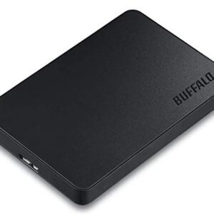 BUFFALO MiniStation 2 TB - USB 3.0 Portable Hard Drive (HD-PCF2.0U3BD)