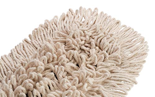 Bristles 3572 Industrial Strength Dust Mop Head 72 Inch - Disposable Cleaning Pad, 72 x 5 for Commercial and Residential Use