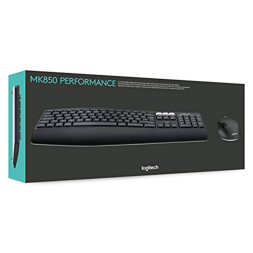 Logitech MK850 Performance Wireless Keyboard and Mouse Combo