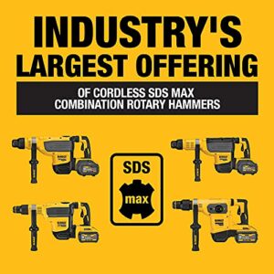 DEWALT 60V MAX Cordless Hammer Drill Kit, 1-9/16 in., (2) FLEXVOLT Batteries & Charger Included (DCH481X2)