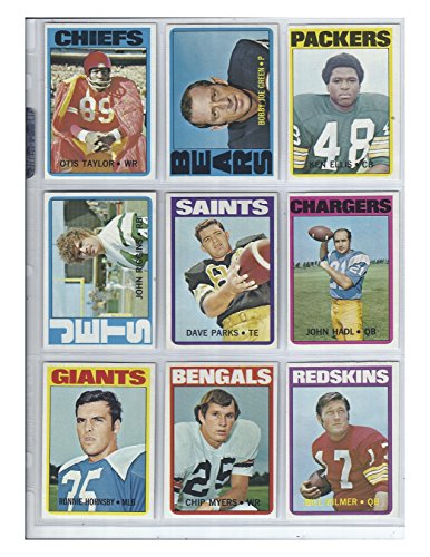 1972 Topps Football Complete 351 Card Set Overall Grade NRMT