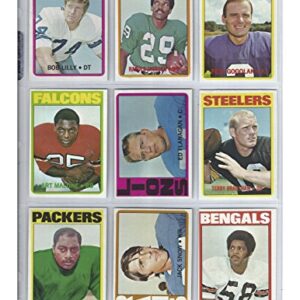 1972 Topps Football Complete 351 Card Set Overall Grade NRMT