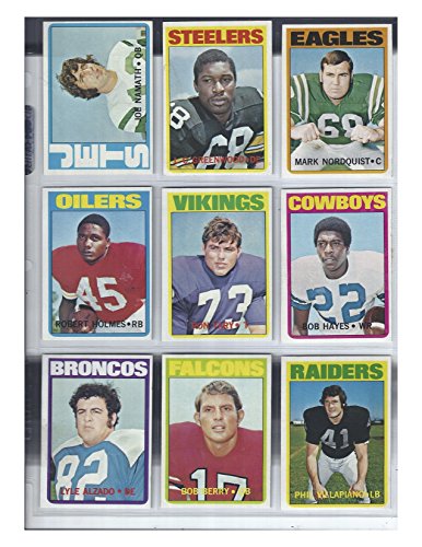 1972 Topps Football Complete 351 Card Set Overall Grade NRMT