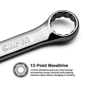 Capri Tools 1-1310 Combination Wrench, 12 Point, Metric, 10 mm, Chrome