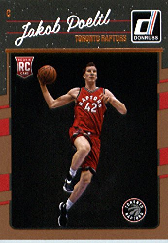 2016-17 Donruss #159 Jakob Poeltl Toronto Raptors - Basketball Rookie Card