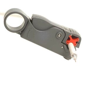 rotary coax coaxial cable stripper cutter tool rg58 rg6 rg59 quad