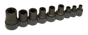 lisle 83100 external torx plus socket set, 9pc