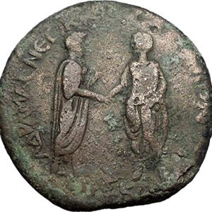 162 IT LUCIUS VERUS and MARCUS AURELIUS 162AD Amasia Pon coin Good