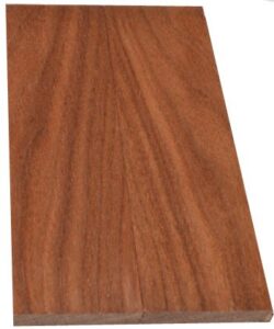 american black walnut knife scales - 3/8"x1.5" x5" - 2 pack