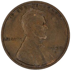 1939 D Wheat Cent Penny Good