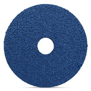 BHA Zirconia Resin Fiber Sanding and Grinding Discs, 4.5” x 7/8”, 36 Grit - 25 Pack