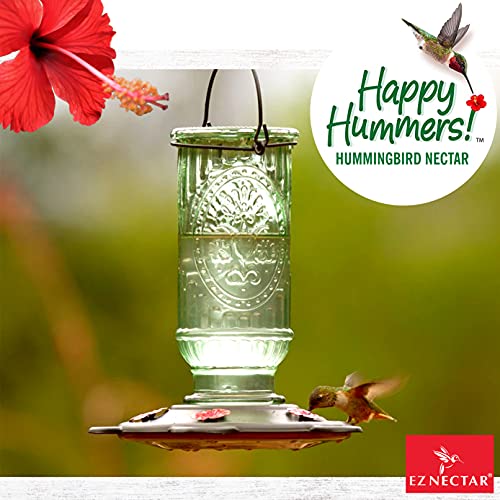 EZNectar Happy Hummers! Clear Ready-To-Use Hummingbird Nectar, 33.8 oz