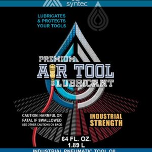 Premium Air Tool Lubricant - 64 FL. OZ. Industrial Pneumatic Tool Oil