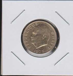 1975 ht president jean-claude duvalier left dime choice about uncirculated details