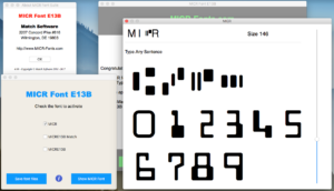 micr font e13b app [download]