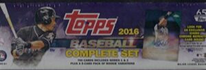 2016 topps baseball factory sealed complete set 700 cards with exclusive ichiro chrome refractor card