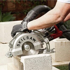 SKILSAW SPT79-00 15-Amp Medusaw Worm Drive Saw for Concrete, 7",Silver