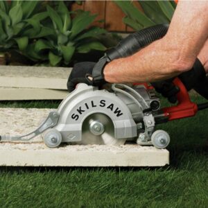 SKILSAW SPT79-00 15-Amp Medusaw Worm Drive Saw for Concrete, 7",Silver