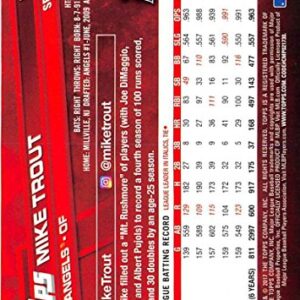 Baseball MLB 2017 Topps #20 Mike Trout NM-MT Angels