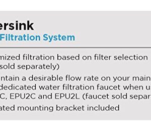 EcoPure EPU3 Universal Undersink Water Filter Housing-NSF Certified-Premium Filtration System-Built to Last