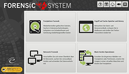 SecuPerts Forensic System - Computer and network analysis tool - 16 GB USB 3.0 stick