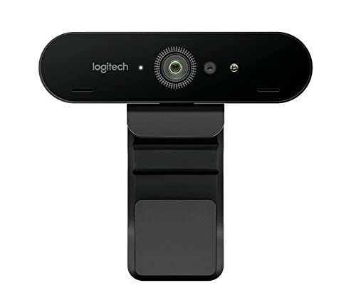 Logitech Brio Webcam - 90 Fps - USB 3.0-4096 X 2160 Video - Auto-Focus - 5X Digital Zoom - Microp