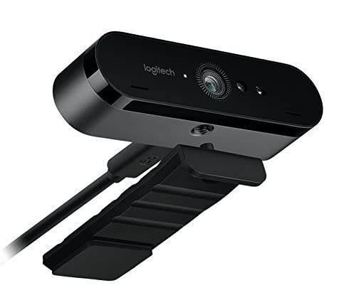 Logitech Brio Webcam - 90 Fps - USB 3.0-4096 X 2160 Video - Auto-Focus - 5X Digital Zoom - Microp