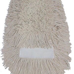 Ultimate Dust Mop Kit: Industrial-Grade Performance, Heavy-Duty Frame, Telescopic Handle - White 24 Inch