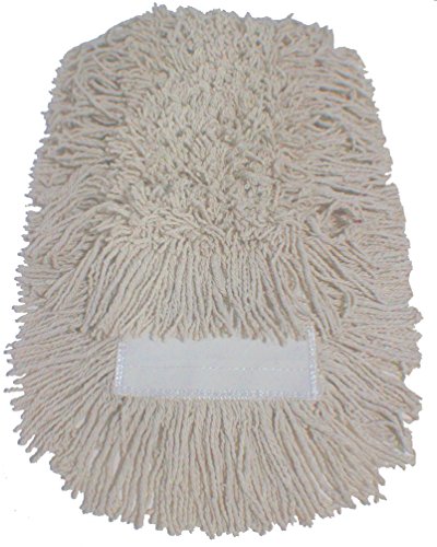 Ultimate Dust Mop Kit: Industrial-Grade Performance, Heavy-Duty Frame, Telescopic Handle - White 24 Inch