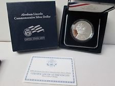 2009 p $1 modern commems - silver abraham lincoln dollar dollar us mint proof