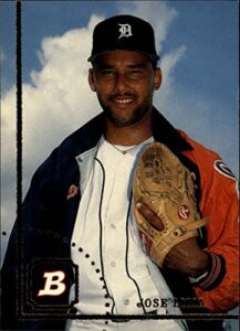 1994 bowman #481 jose lima detroit tigers (rc - rookie card) mlb baseball card (rc - rookie card) nm-mt