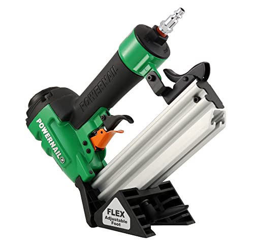 Powernail 2000F Pneumatic 20 Gauge Trigger Pull L-Cleat Nailer for Engineered and Hardwood Flooring