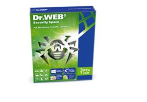 dr.web security space - 3pc - 1yr - email license